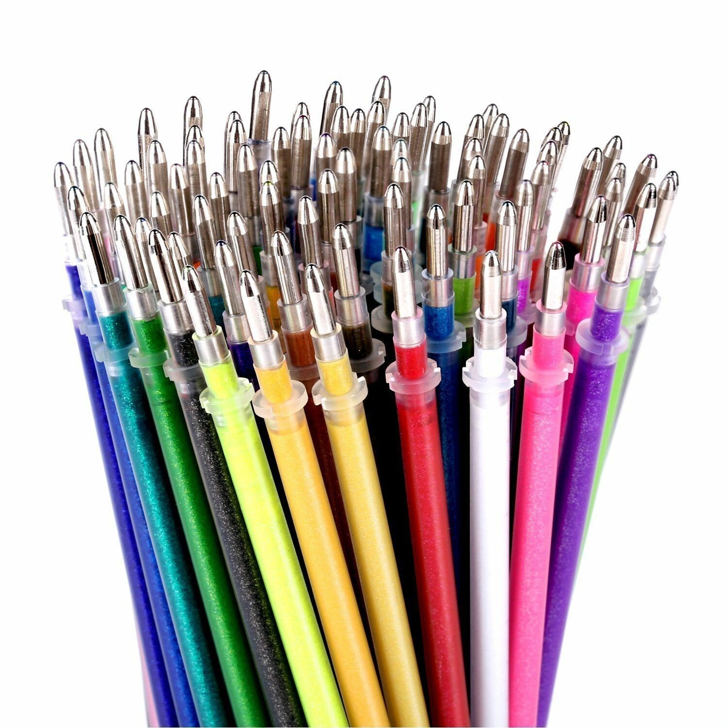 100 Colors Gel Pen Refills - Arithmeticlous