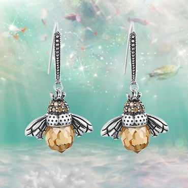 Dancing Bee Earrings 2024 www.epicamlv