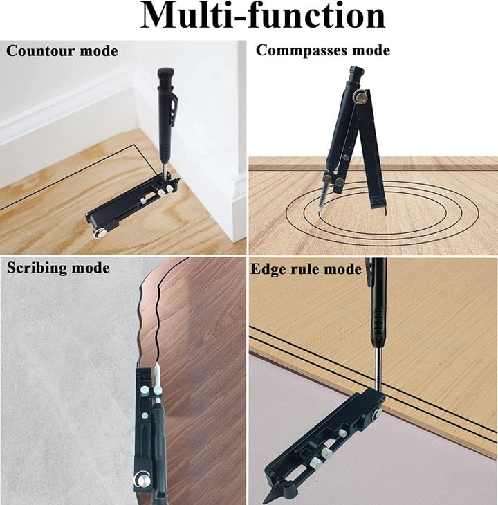 Multifunctional Construction Pencil Tool From -Scriber Tool