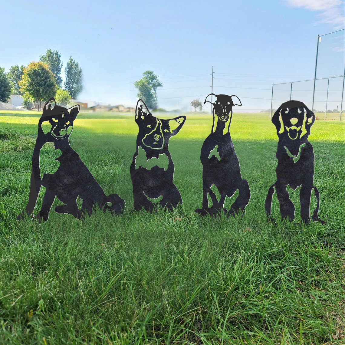 Shiba Inu Metal Silhouette – Chesoso