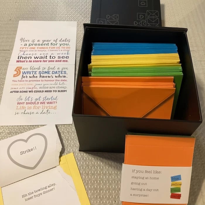 💕52 Week of Dates | Box of Date Night Ideas - Vigorousin