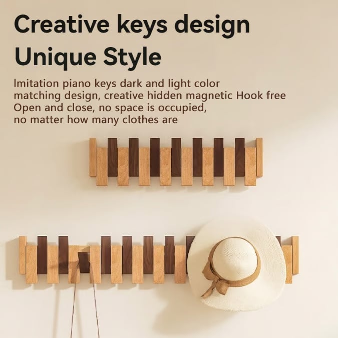 🏆Flash Sale⚡50K+SOLD!Almost Gone-⚡Simplicity Key Coat Rack