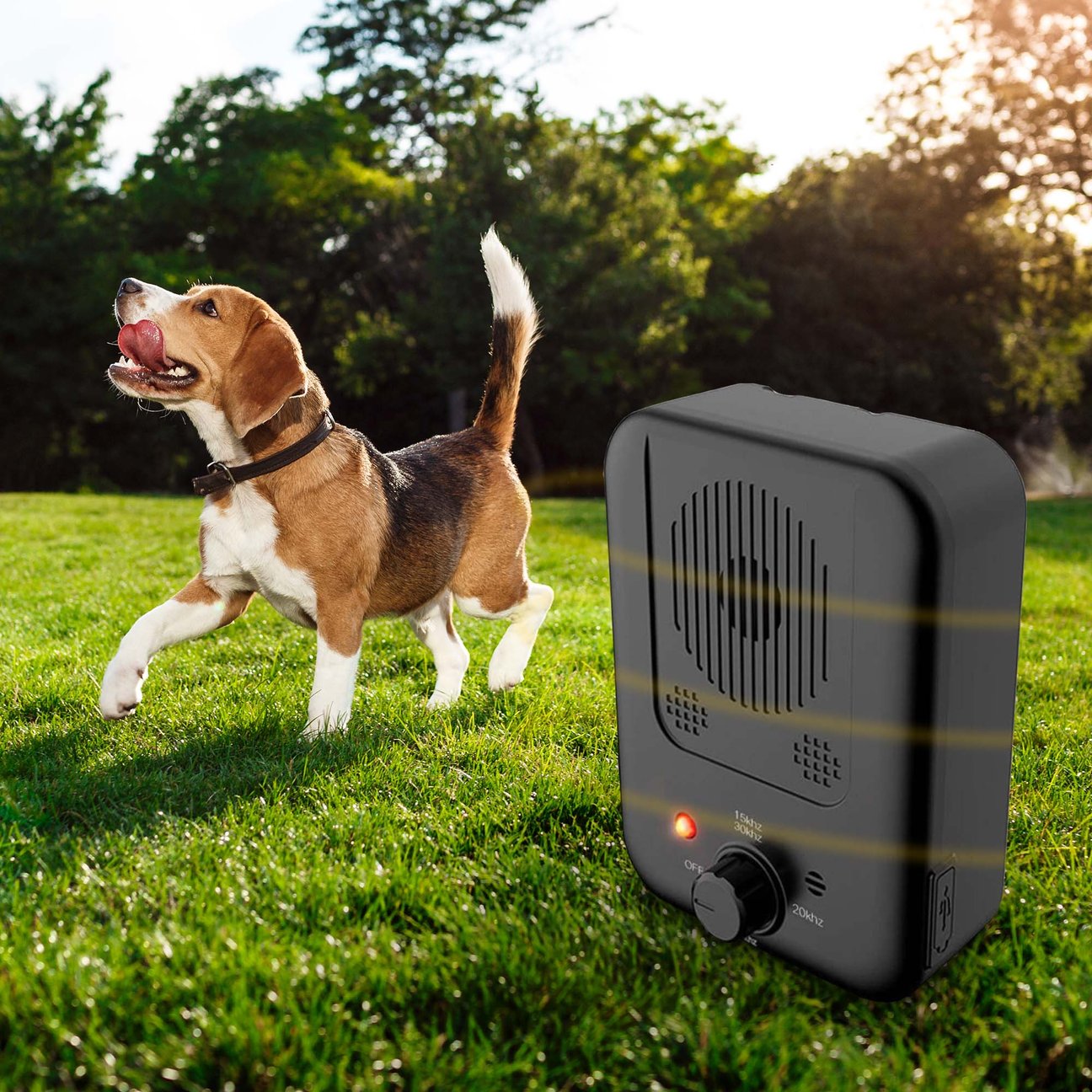 mamymarket™-Ultrasonic Dog Barking Control Device (trains your dog not ...