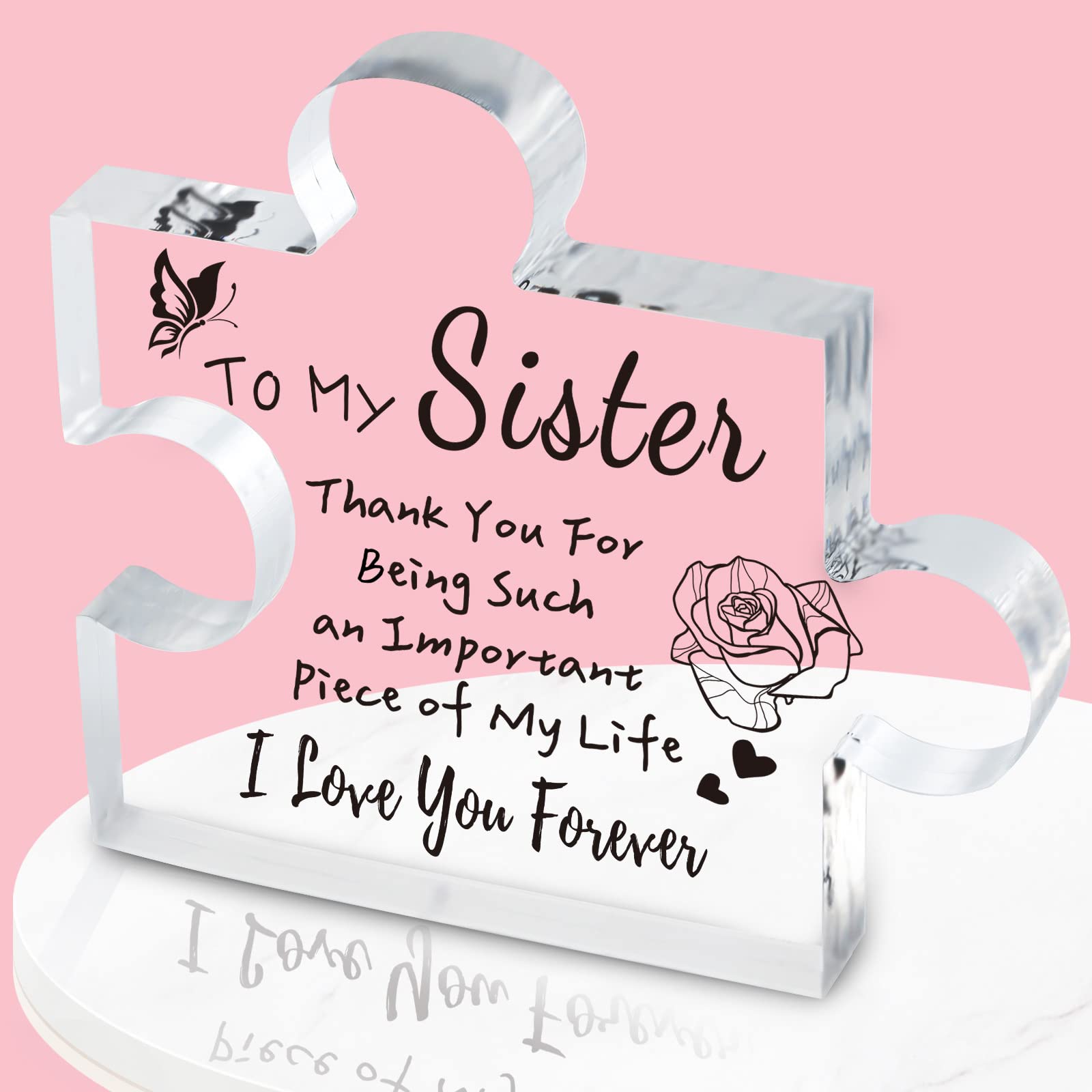 LAST DAY 49% OFF⇝💓'To my sister, thank you for being such an important ...