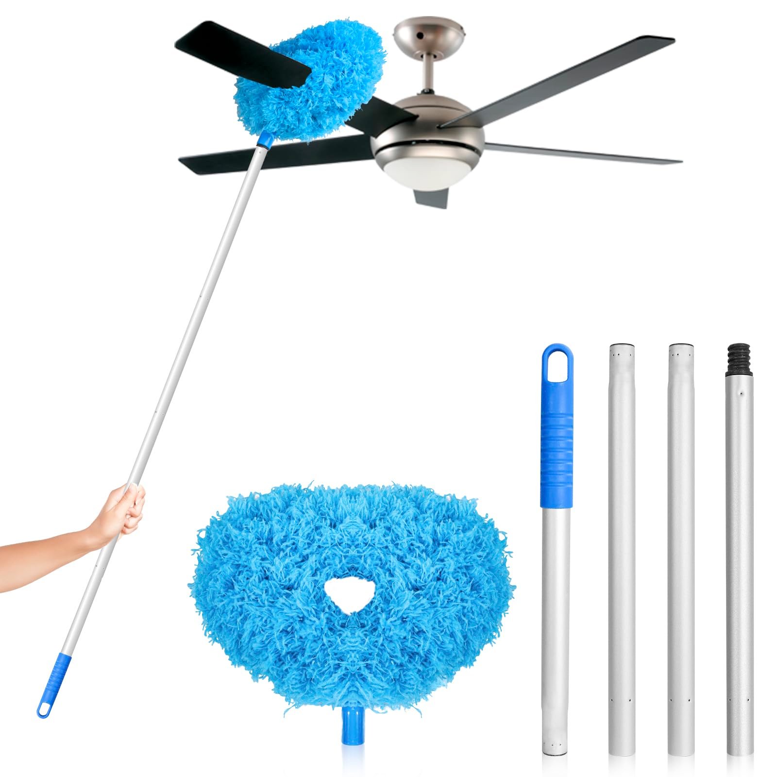Ceiling Fan Cleaner Duster with Extension Pole - Onappear