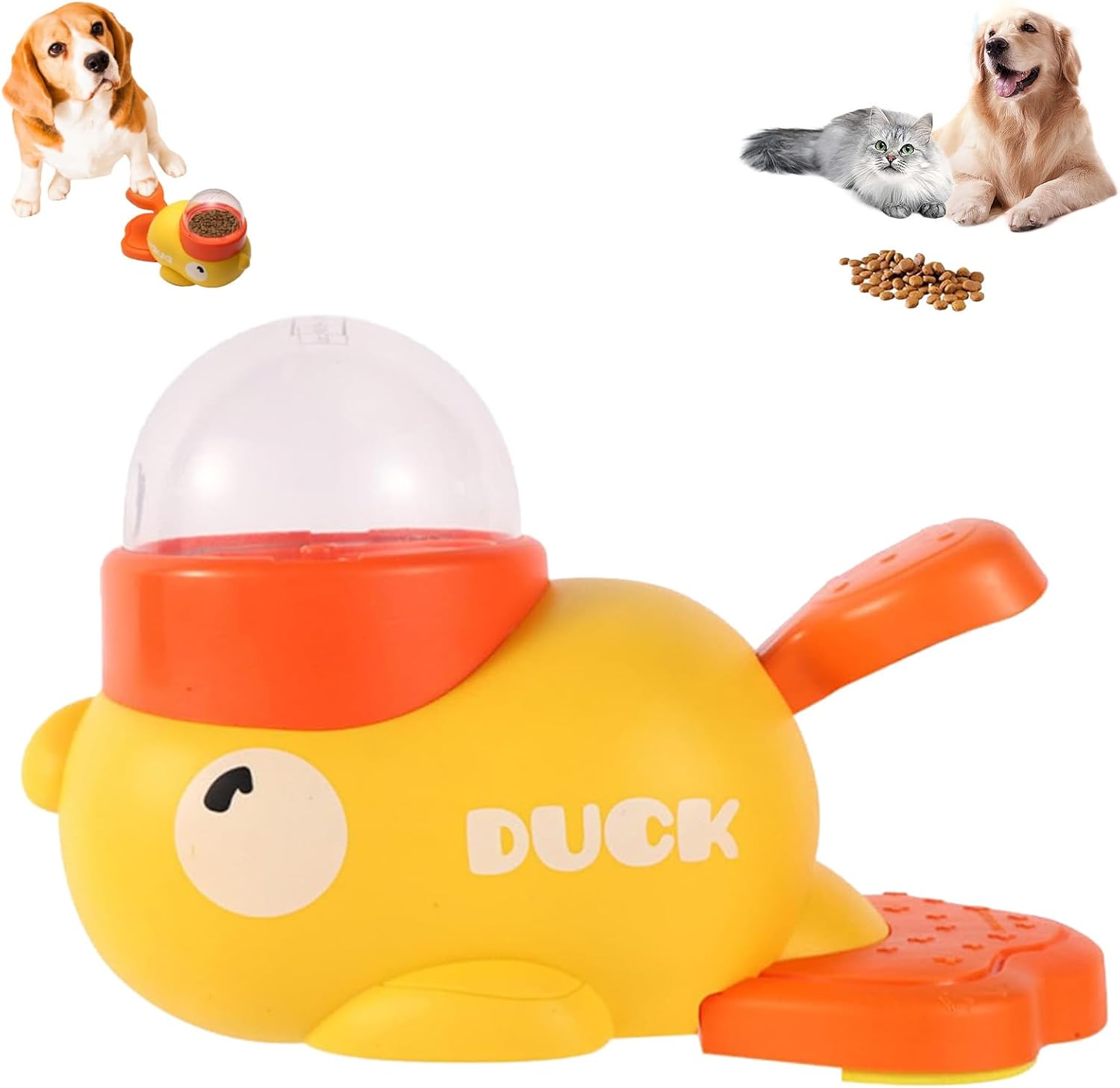 2-in-1 Dog Interactive Slow Feeder & Puzzle Toy - Laabuu