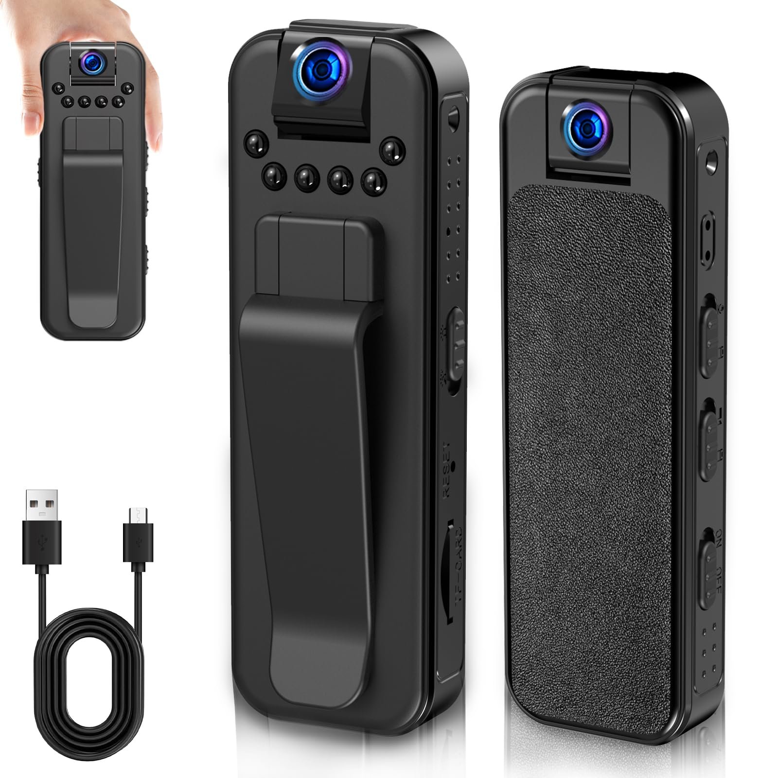 🔥Last Day Promotion 49% OFF-Wireless 1080P Vlog Body Camera