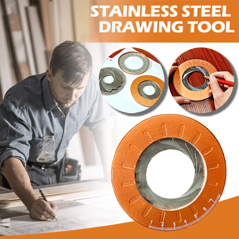 🔧Adjustable Circle Drawing Ruler - Freeagler