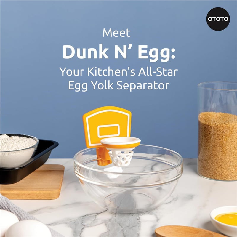 KITCHEN BASKETBALL FRAME EGG YOLK SEPARATOR